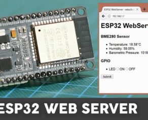 ESP32 Web Server Tutorial with a BME280 Sensor - Electronics-Lab.com