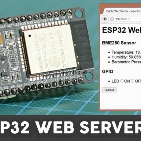 ESP32 Web Server Tutorial with a BME280 Sensor - Electronics-Lab.com
