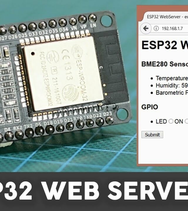 ESP32 Web Server Tutorial with a BME280 Sensor - Electronics-Lab.com