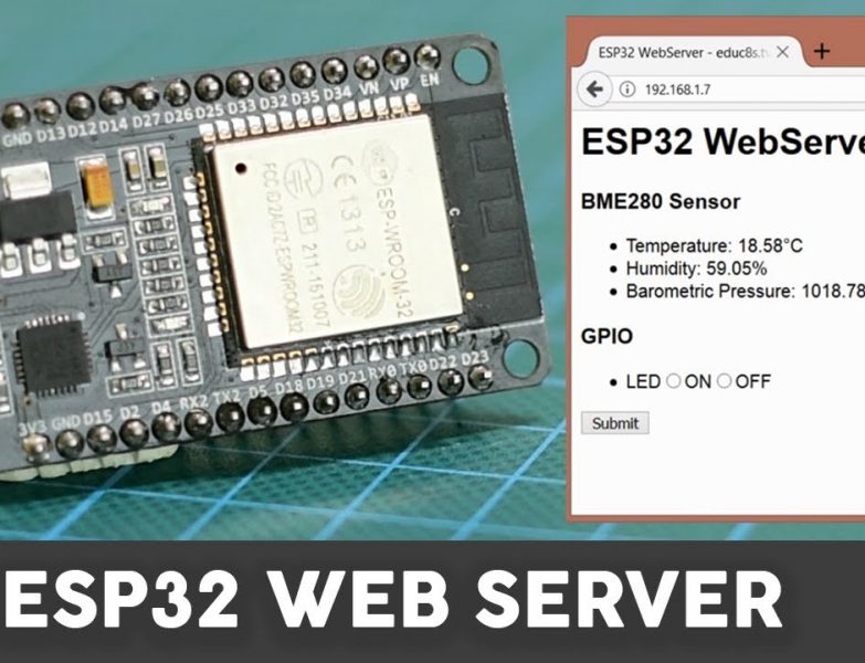 ESP32 Web Server Tutorial with a BME280 Sensor - Electronics-Lab.com