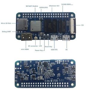 BPi M2 Zero, A Clone of Raspberry Pi Zero - Electronics-Lab.com