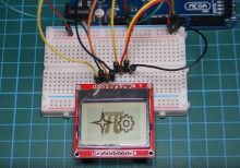 Arduino Nokia 5110 Tutorial #2- Displaying Customized Graphics ...