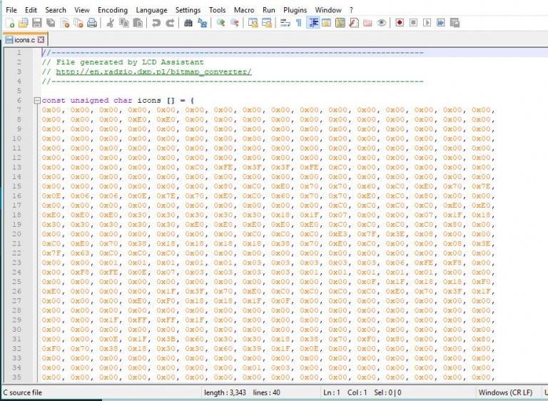 Arduino Nokia 5110 Tutorial 2 Displaying Customized Graphics