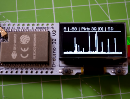 ESP32 Packet Monitor - Electronics-Lab.com