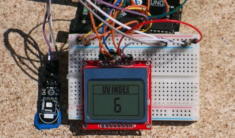 Arduino UV Meter using the UV30A Ultraviolet Sensor - Electronics-Lab