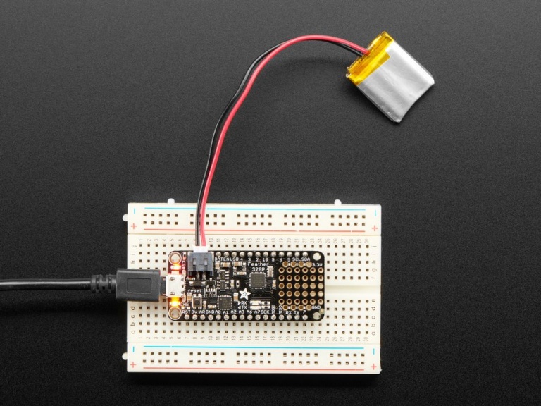 Adafruit Feather 328P – Arduino Uno on the Feather Family - Electronics-Lab