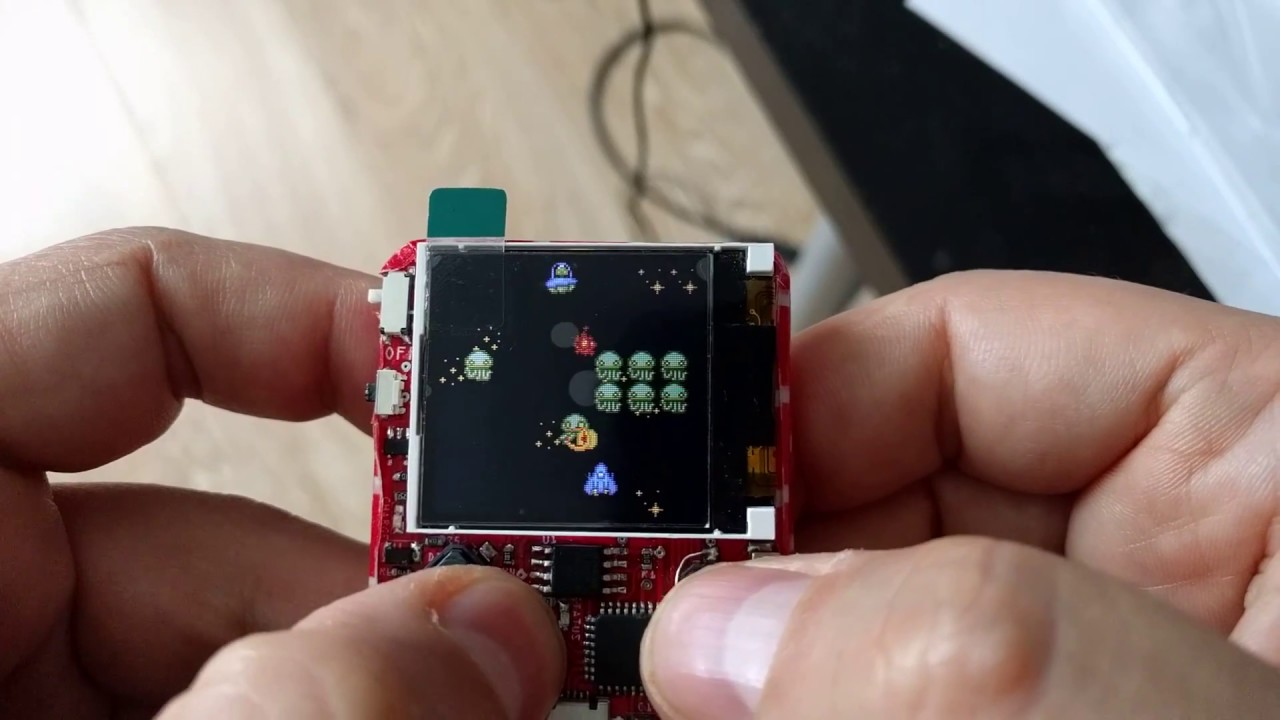 µgame 10 A Tiny Game Console Unit To Learn Python Programming Electronics