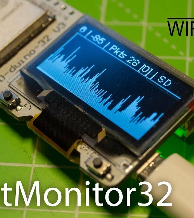 PacketMonitor32 – An ESP32-Based Packet Monitor with OLED - Electronics ...