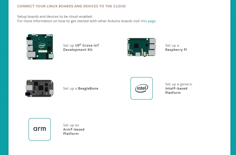 Program Pi Beaglebone And Other Linux Sbcs On The Arduino Create Platform Electronics