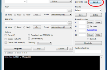 Avrdude USBasp2 - Electronics-Lab.com