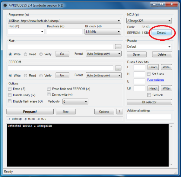 Burning Arduino Bootloader On Atmega328 Using Usbasp Programmer Electronics