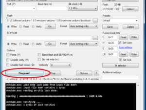 Avrdude USBasp5 - Electronics-Lab.com