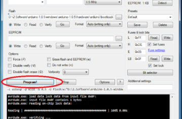 Avrdude USBasp5 - Electronics-Lab.com