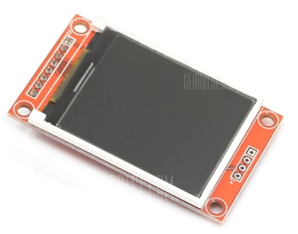 Using The St7735 18 Color Tft Display With Arduino Electronics 