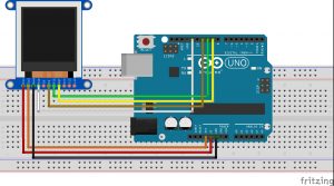 Using the 1.44" Color TFT display (ILI9163C) with Arduino - Electronics-Lab