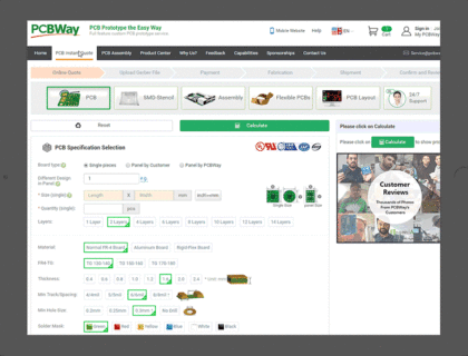 pcbway project share - Electronics-Lab.com