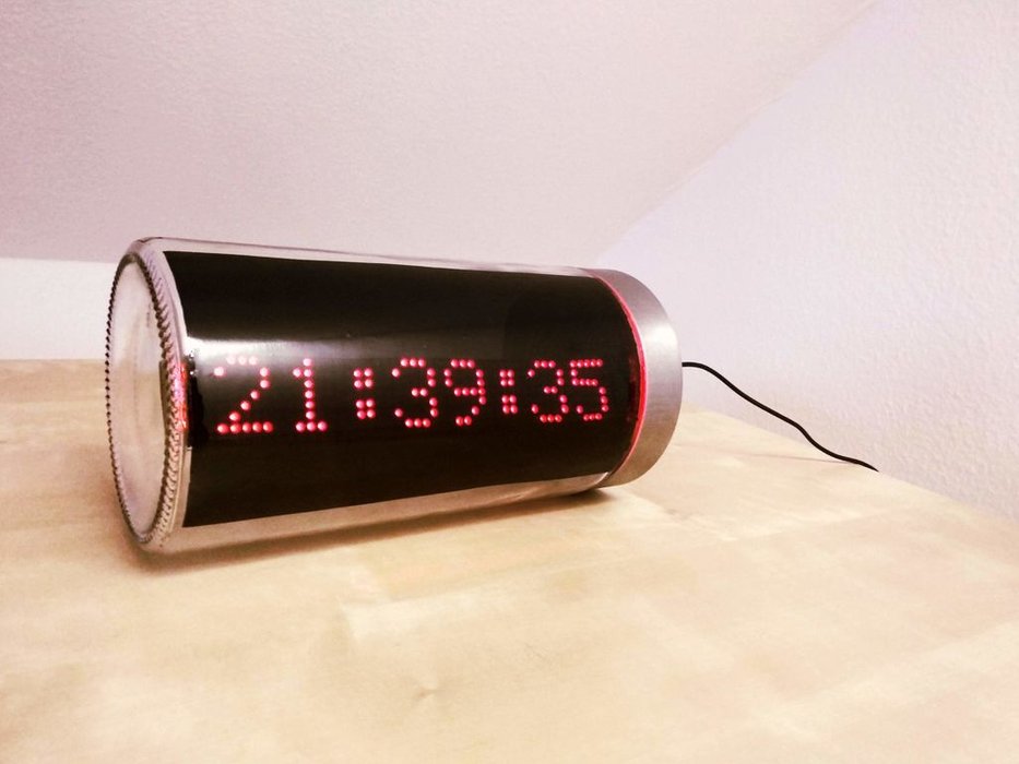 ESP8266 LED Matrix Clock - Electronics-Lab.com ESP8266 LED Matrix Clock - Electronics-Lab.com