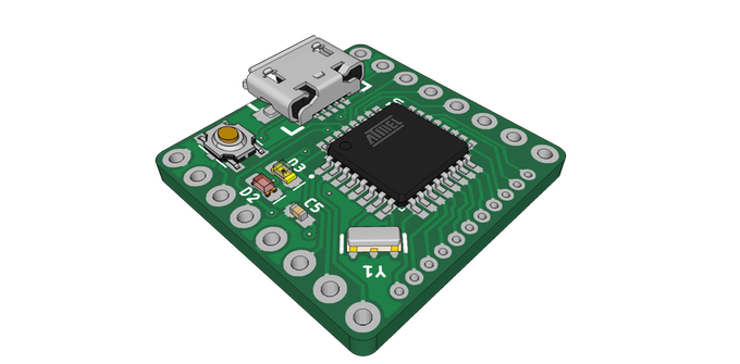 Pico - The World's Smallest Arduino 328PB Core. - Electronics-Lab.com Pico - The World's Smallest Arduino 328PB Core. - Electronics-Lab.com