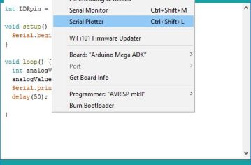 serial plotter - Electronics-Lab.com