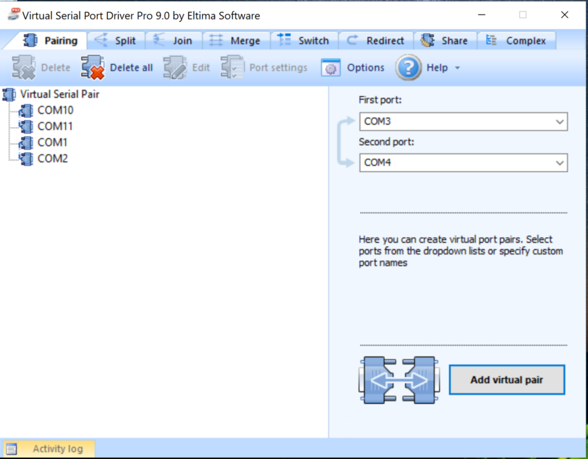 A Quick Overview of the Eltima Virtual Serial Port Driver - Electronics-Lab