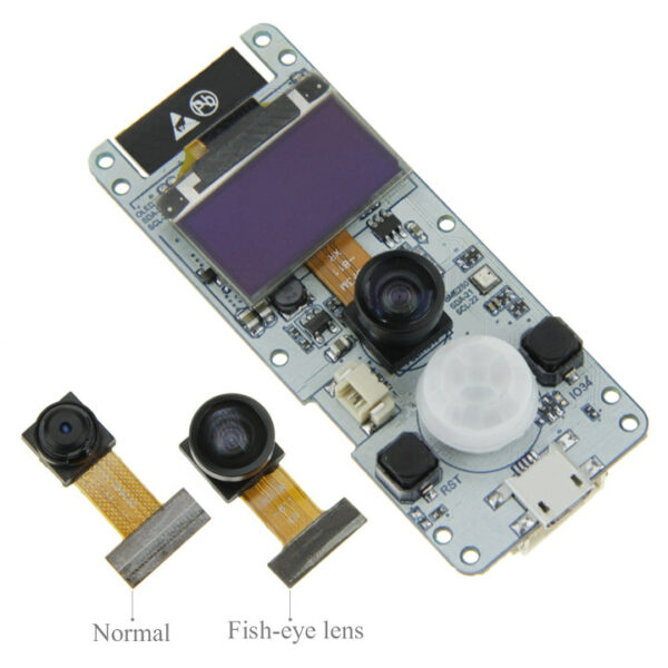 Ttgo T Camera Is An Esp32 Cam Board With Oled And Ai Capabilities