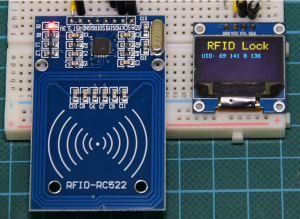 Use RC522 RFID module with Arduino and an OLED display - RFID lock ...