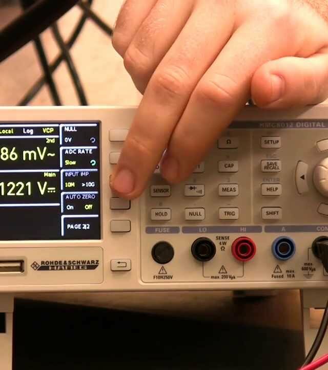 Rohde & Schwarz HMC8012 Digital Multimeter with 5-3/4 Digit Display ...