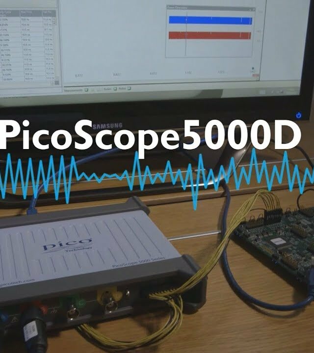 PicoScope® 5000 Series – Flexible Resolution USB Oscilloscope - Electronics-Lab.com