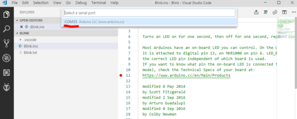 select serial port - Electronics-Lab.com