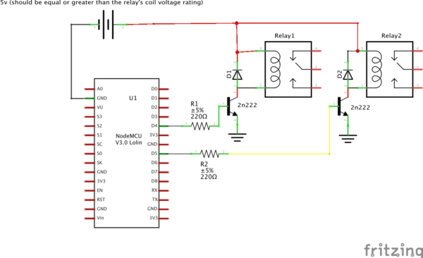 Home Automation Using Nodemcu Esp8266 Board Electronics