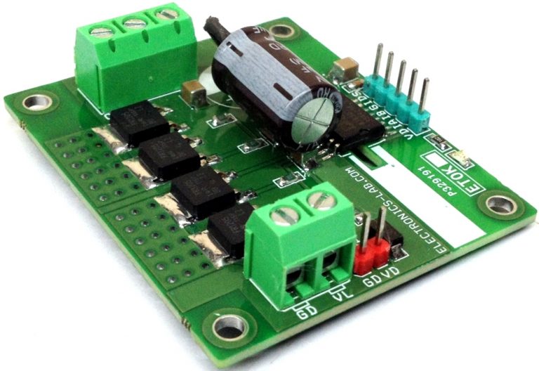15A 100V Isolated Half-Bridge Driver - Electronics-Lab