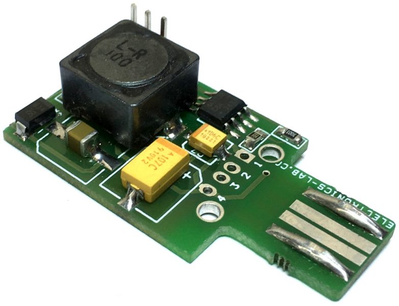 USB (5V) to Dual Output +/-15V or +/-12V Step-Up DC-DC Converter ...