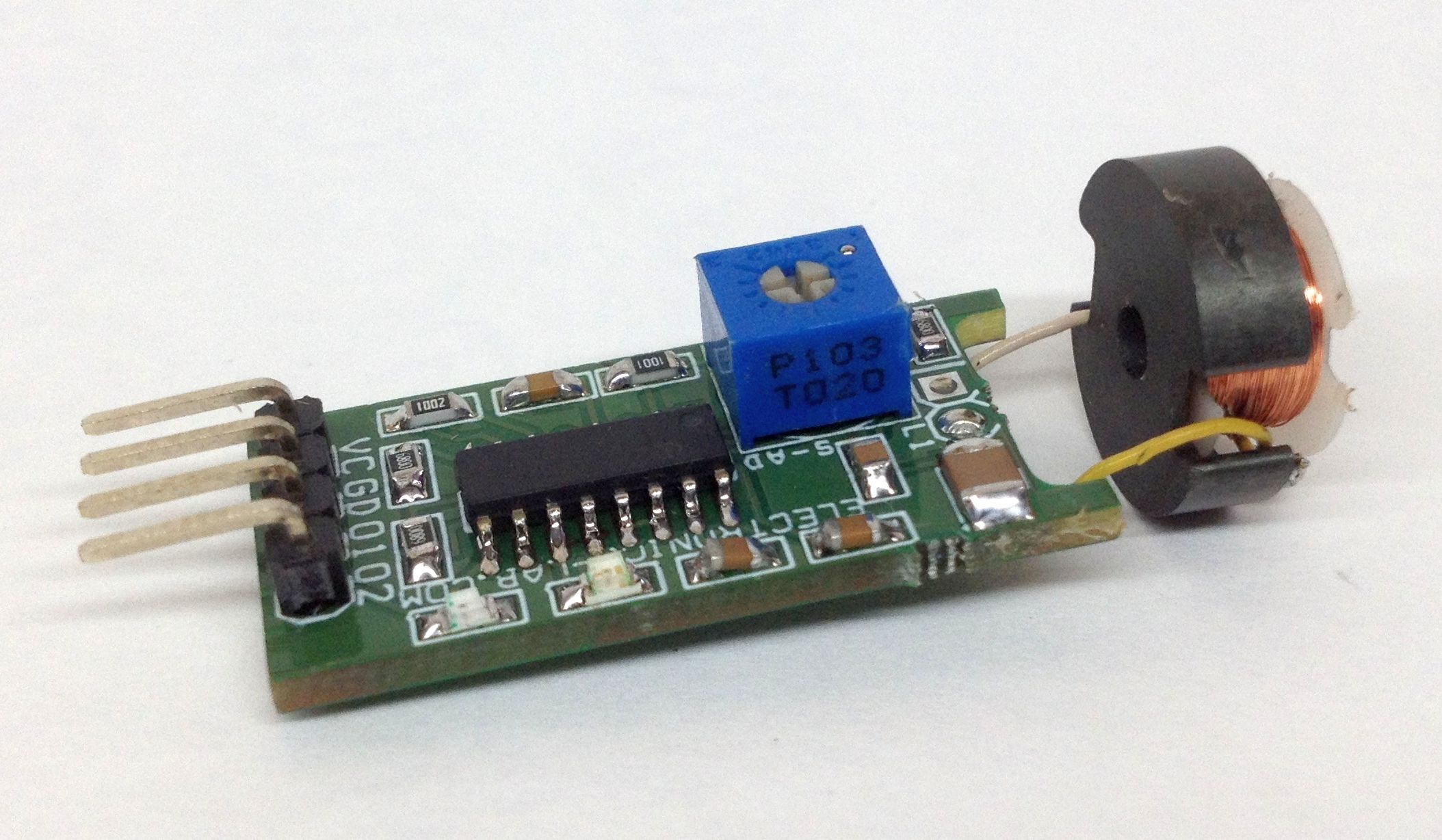 Inductive Proximity Sensor using TCA505 - Electronics-Lab.com Inductive Proximity Sensor using TCA505 - Electronics-Lab.com