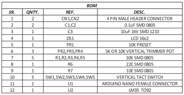 16x2 Lcd Shield For Arduino Nano Electronics Lab