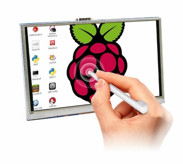 5" 800x480 HDMI TFT Display with Backlight Control for Raspberry Pi ...