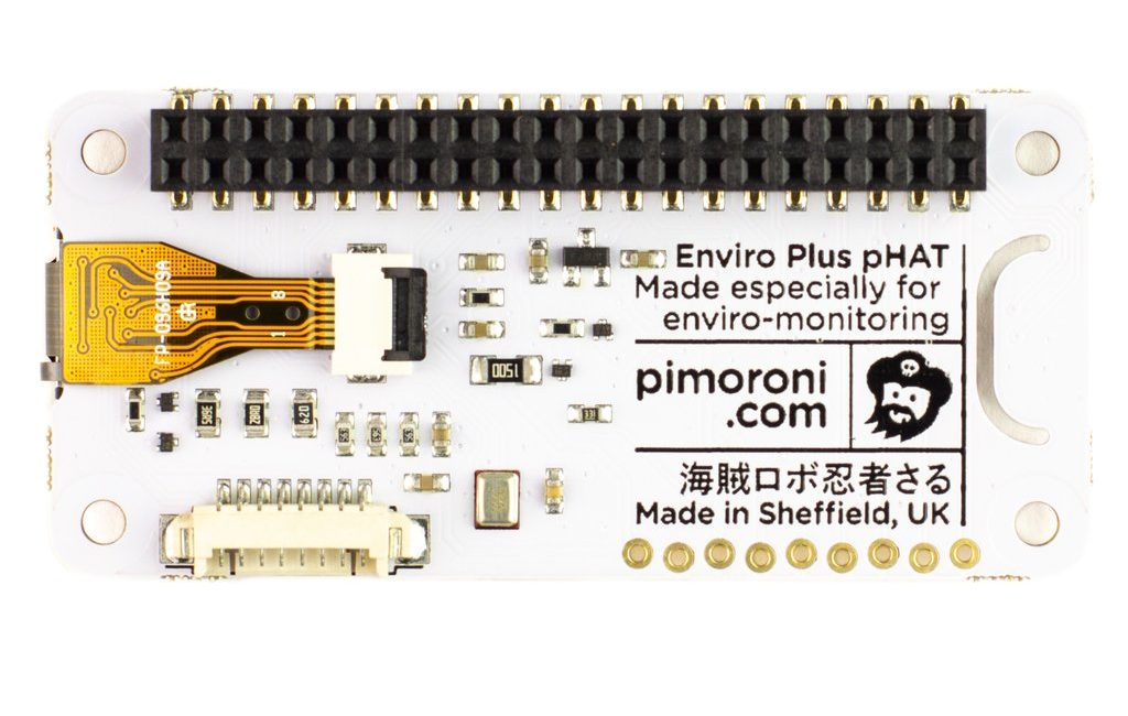 Raspberry Pi Based Enviro+ pHAT Detects Indoor and Outdoor Atmospheric ...