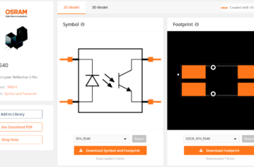 1-Osram Symbol_Footprint - Electronics-Lab.com