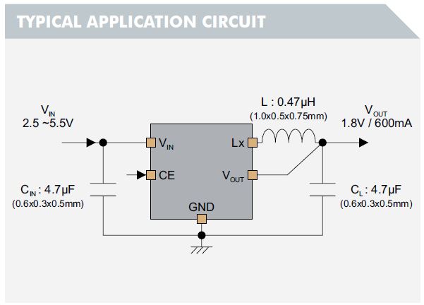 HiSAT-COT®Control Extremely Small 600mA Step-Down DC/DC Converters ...