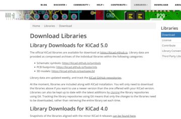 kicad libraries - Electronics-Lab.com