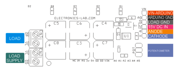 Isolated High Power Dc Solid State Relay Shield For Arduino