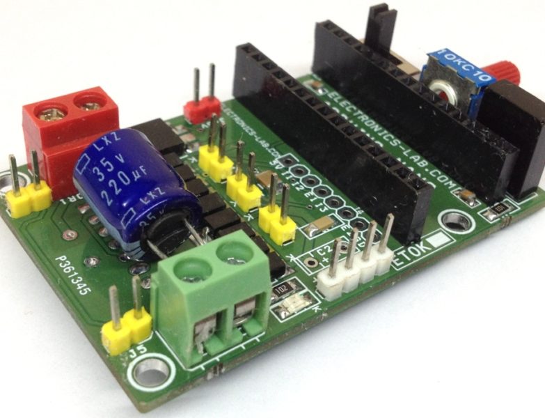 DAC Shield For Arduino Nano using MCP4725 - Electronics-Lab.com