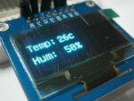 Arduino OLED Hygrometer and Thermometer using DHT11 - Electronics-Lab