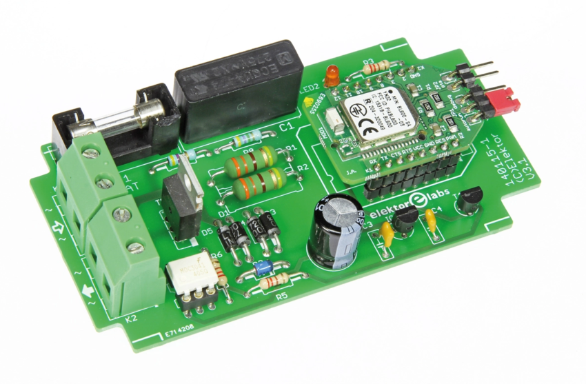 Cool Summer Free Article Line AC Switch Controlled by Bluetooth Low Energy Elektor Magazine ...