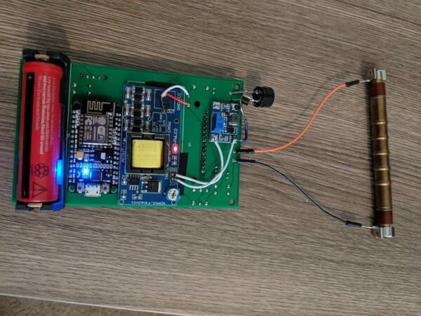 DIY Geiger Counter With an ESP8266 and a Touchscreen - Electronics-Lab.com