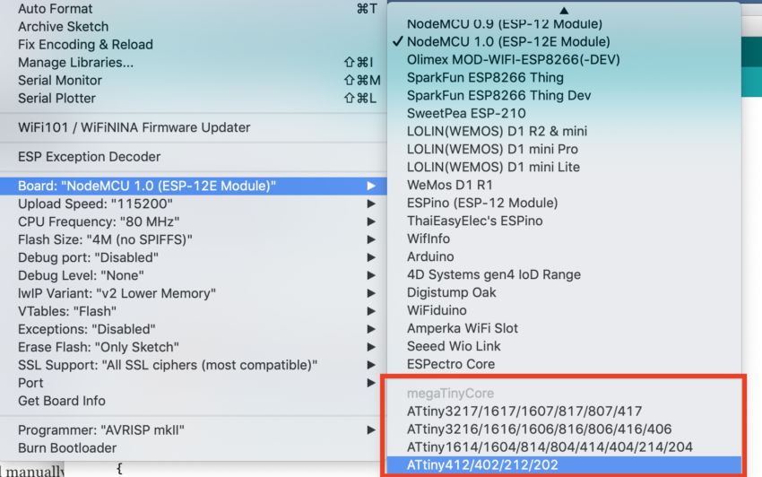 Getting started with the new ATtiny chips - Programming the Microchip's ...