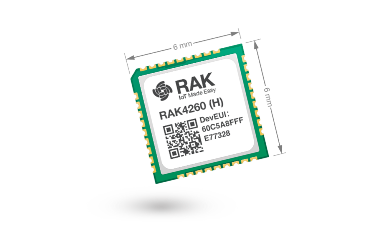 RAKWireless RAK4260 is a Tiny LoRAWAN Module based on Microchip SAMR34 LoRa SiP - Electronics-Lab