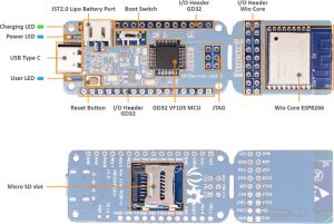 New Wio Lite RISC - V WiFi Board with ESP8266 Module for WiFi ...