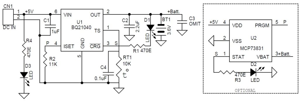 Lithium Coin Cell Charger for Rechargeable Coin Batteries - Electronics-Lab