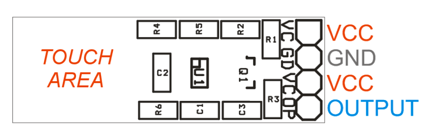 Capacitive Touch Sensor Toggle Switch - Electronics-Lab