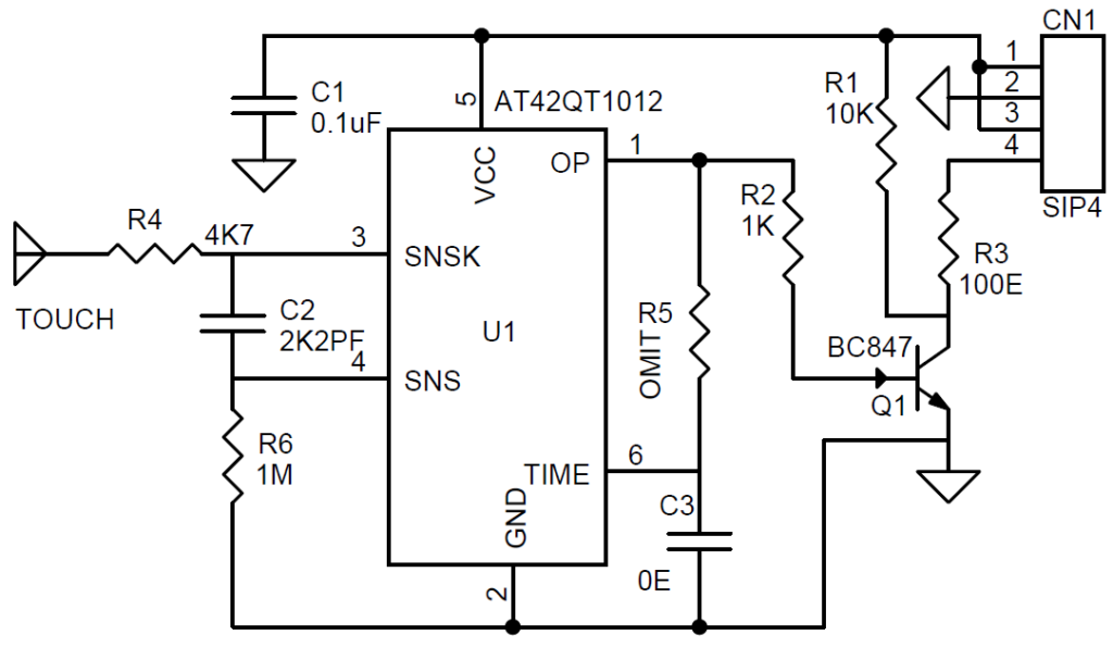 Capacitive Touch Sensor Toggle Switch - Electronics-Lab